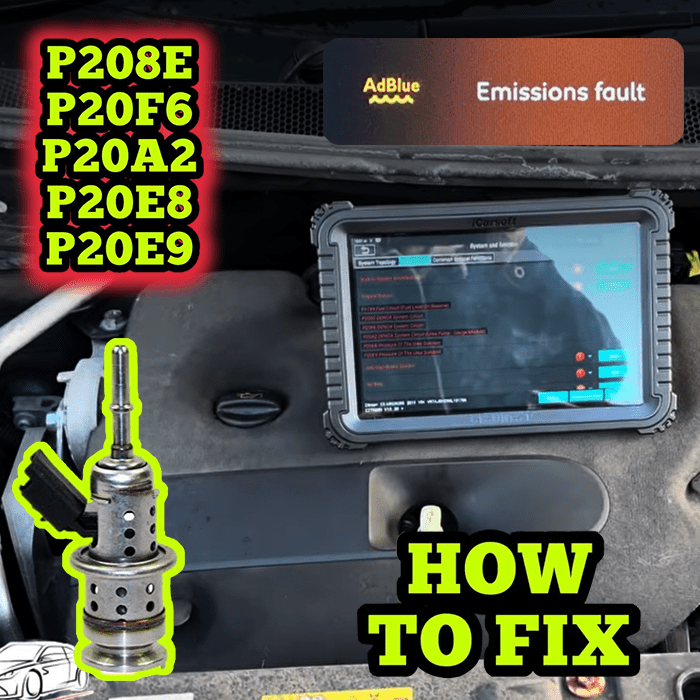 DIY AdBlue Fix: Solving P208E & Denox Faults with iCarsoft CR Ultra P ...