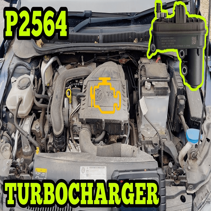 VW Audi Skoda Seat P2564 Turbocharger Boost Control Sensor Circuit Low ...